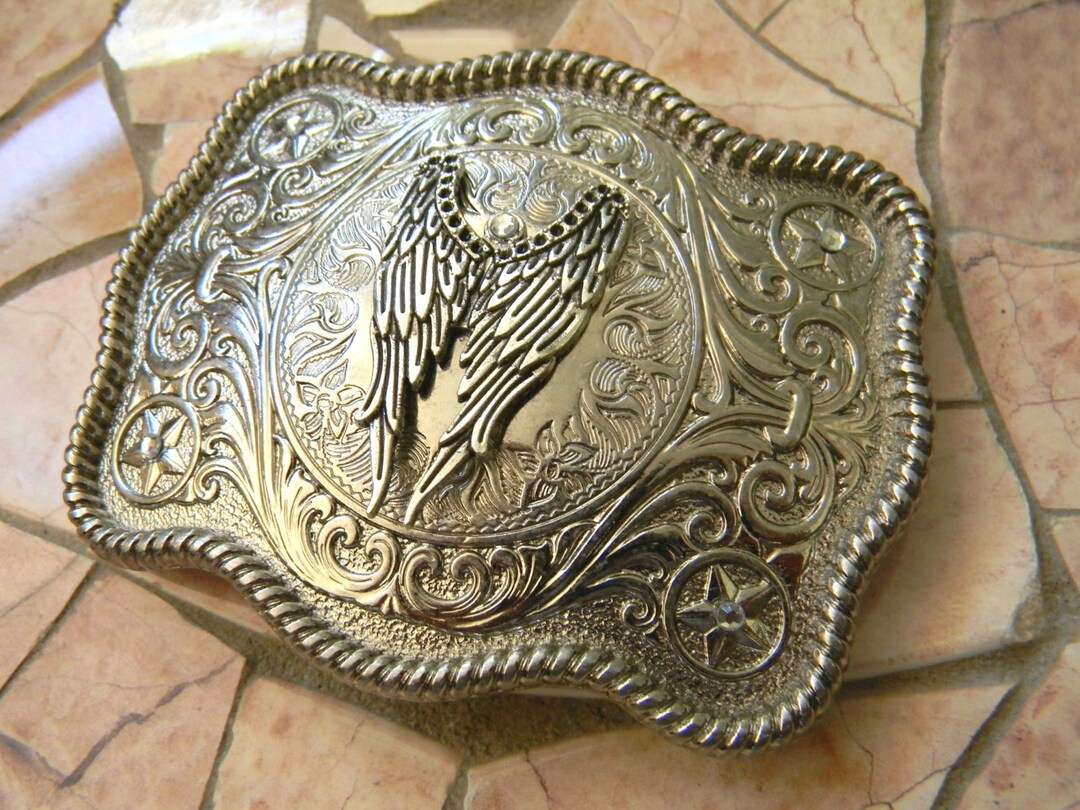 Angel Wings Belt Buckle, Guardian Angel, Biker Chick, Fairy Wings ...