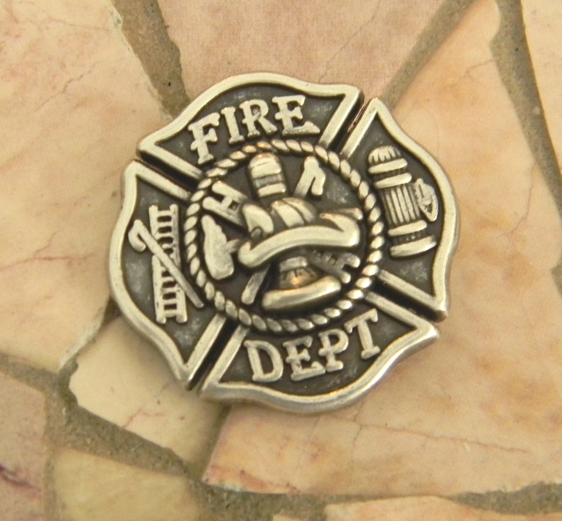 Firefighter Christian Metal Cross Wall Art, Cast Iron Catholic ...