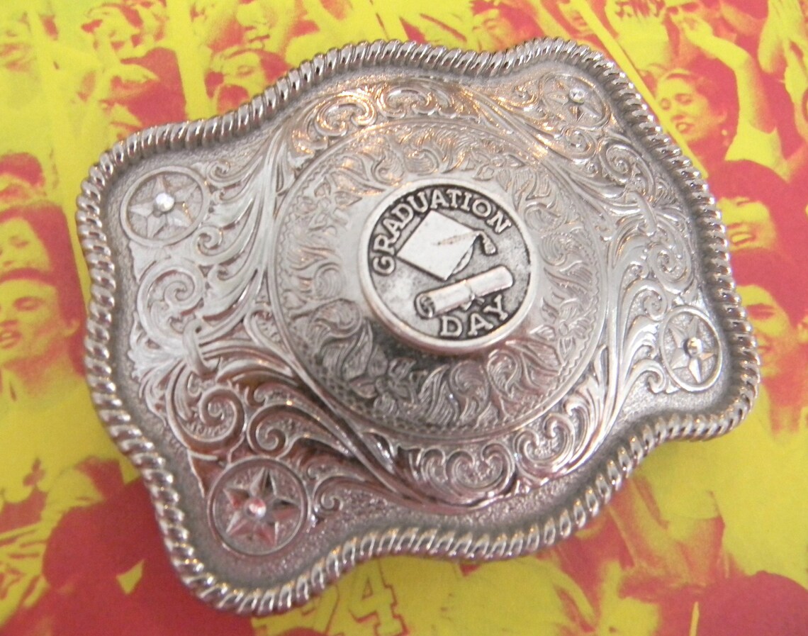 Graduation Gift Belt Buckle Graduate 2021 High School | Etsy