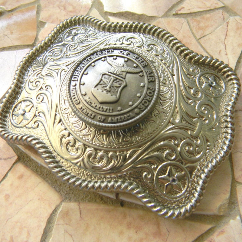 Military Belt Buckle - Etsy