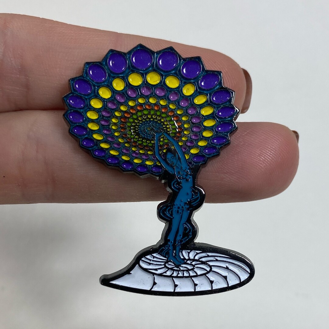 Drake Arnold X Festy Box LED Hooper Enamel 2-post Festival Pin - Etsy