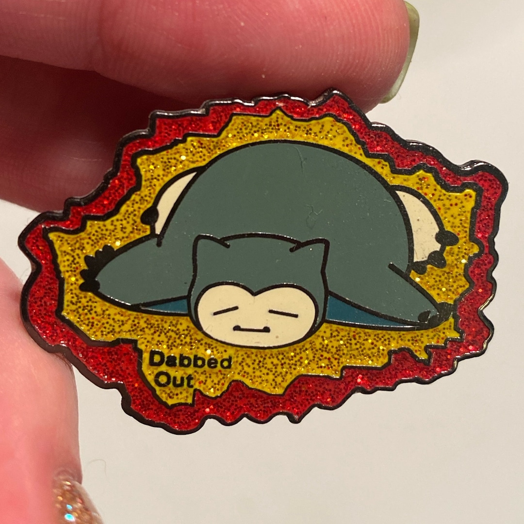 Adorable Snorlax Dabbing Festival Pin - Wearable Pokémon Charm ...