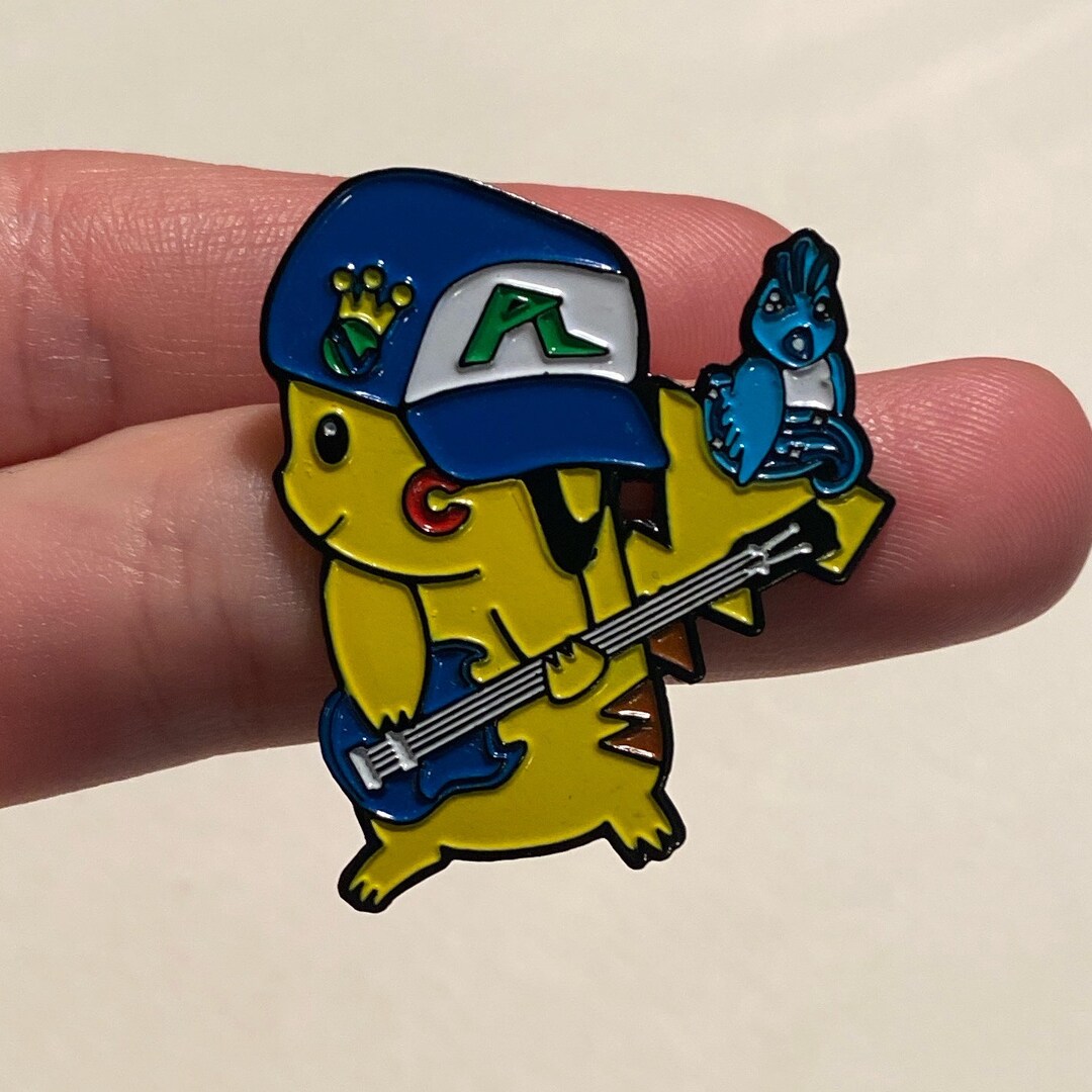 Pretty Lights Pikachu Guitar Pin Electric Pikachu Music Festival ...