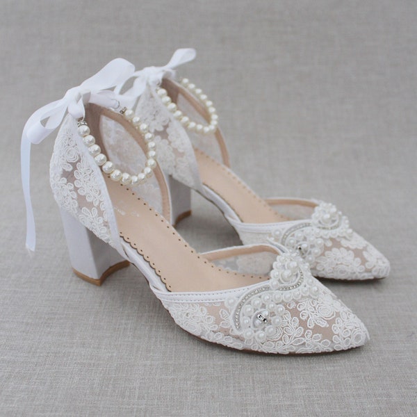 Crochet Lace Heels - Etsy