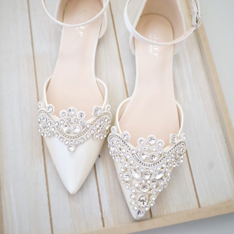 Sparkly Bridal Shoes - Etsy