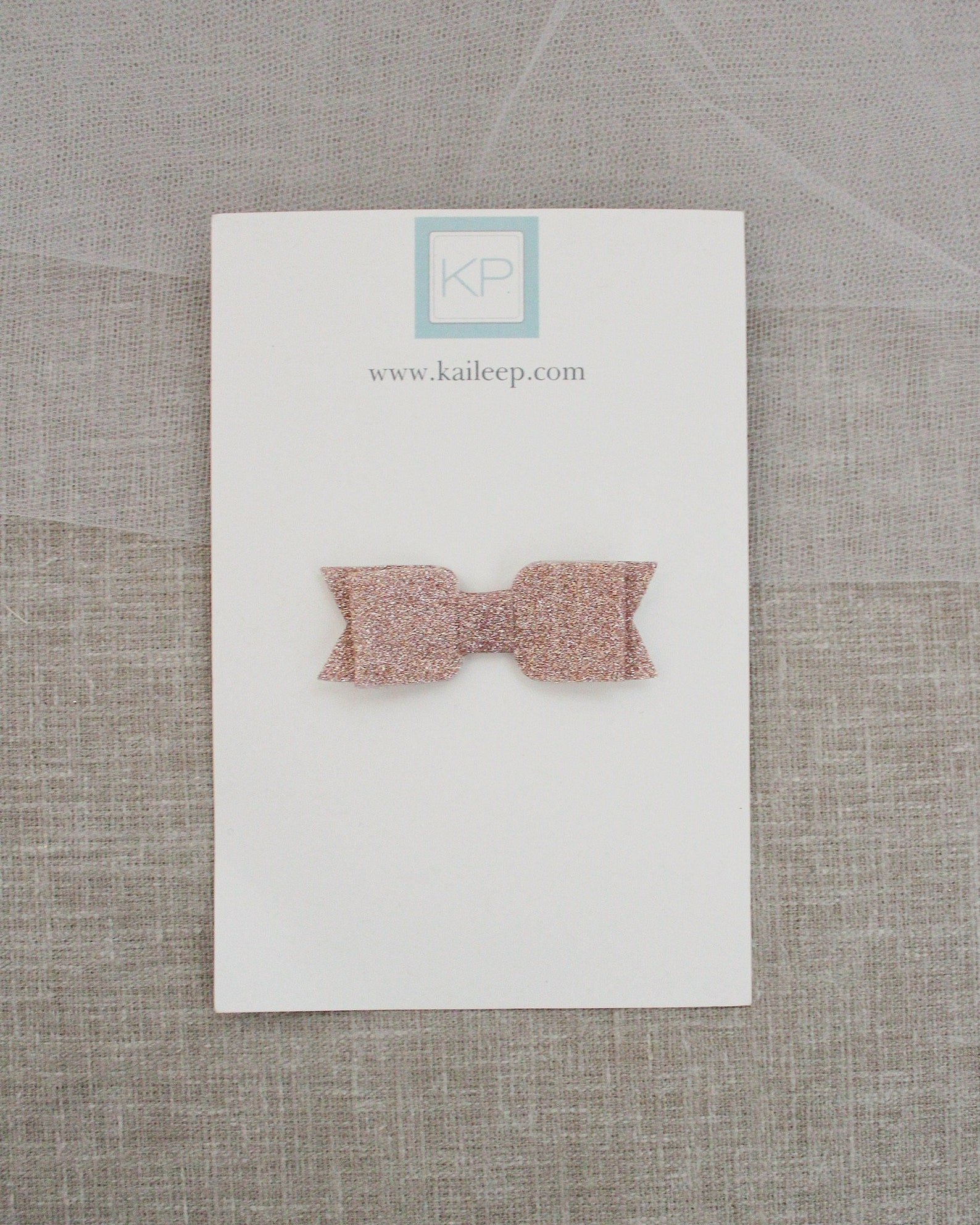 Bow Glitter HAIR CLIPS for Girls Gold Fine Glitter Silver | Etsy