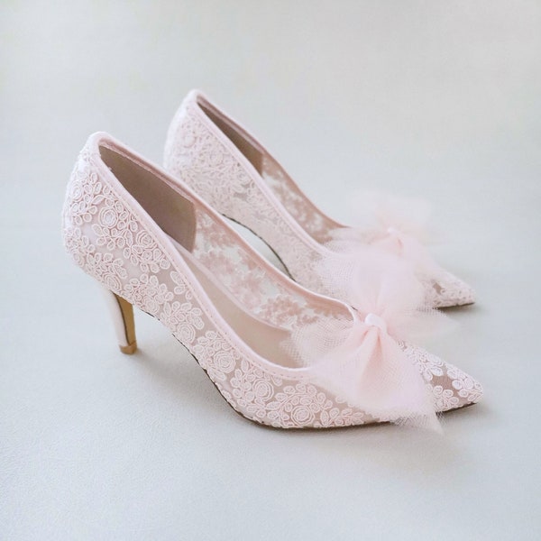 Lace Pumps - Etsy