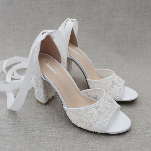 Crochet Lace Heels - Etsy