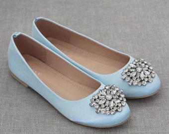 Blue Wedding Flats | Etsy