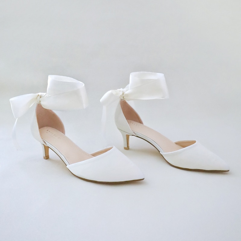 Ivory Pointed Toe Heel - Etsy