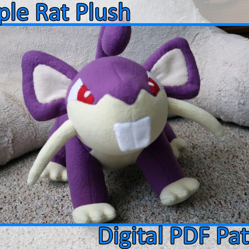 Plush Rat - Etsy