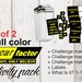 Editable Fear Factor Inspired Food Labels - Fear Factor Place Cards ...