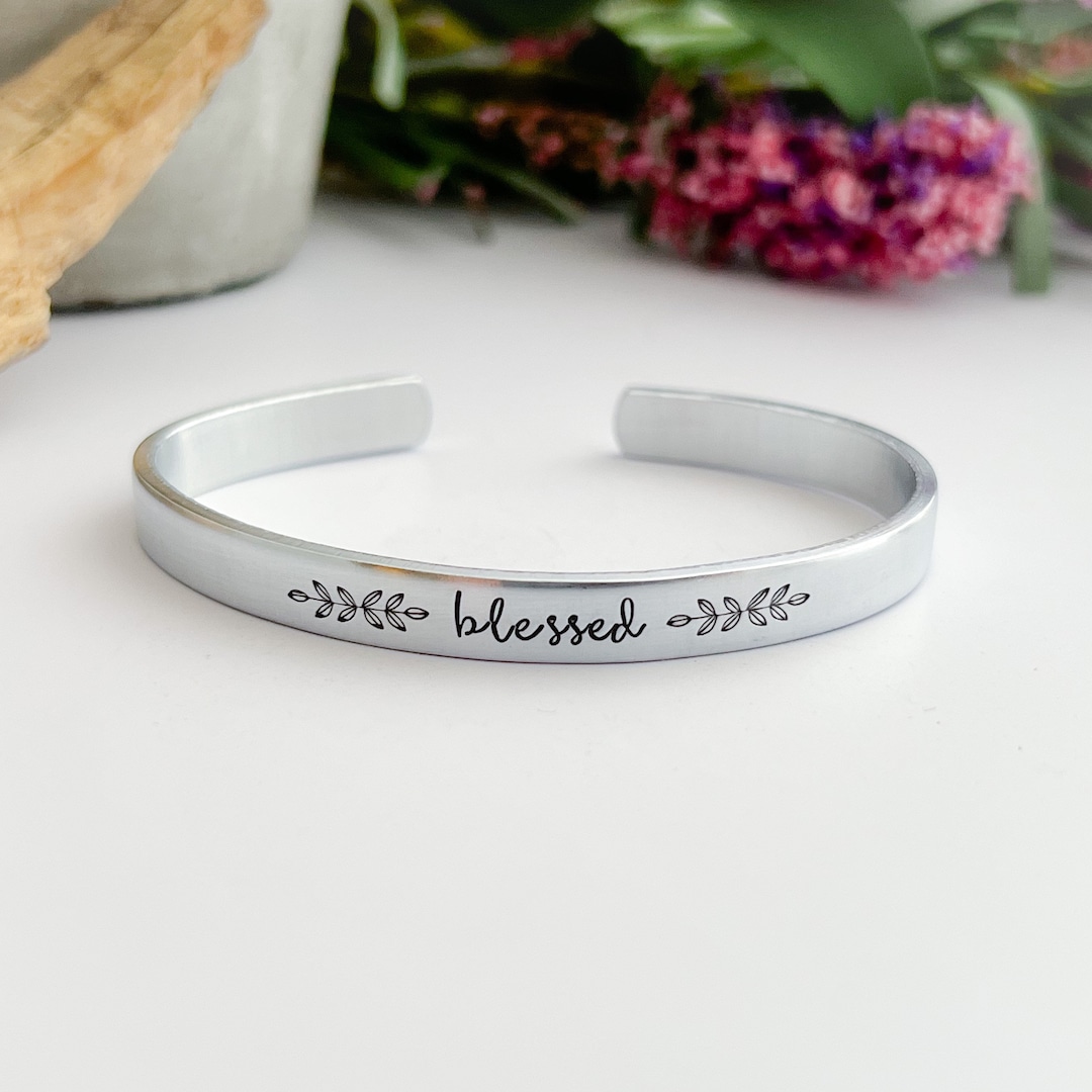 Blessed Bracelet--bible Jewelry--religious Jewelry--religious Bracelet ...