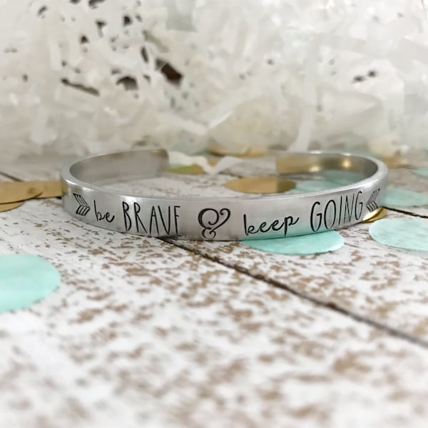 Be Brave Bracelet - Etsy