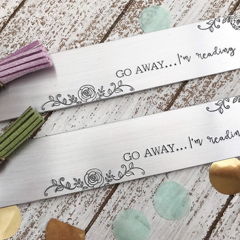 Metal Bookmark - Etsy