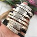 Word Bracelet—custom Bracelet—mantra Bracelet—one Word Bracelet—word of ...