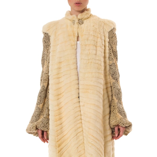 Ermine Fur Coat - Etsy