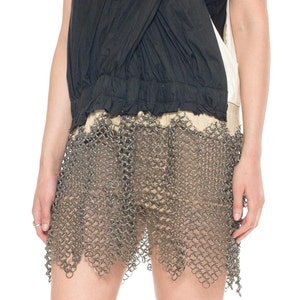 1970S Medieval Style Cotton & Chainmail Tunic Top From A Theater House ...