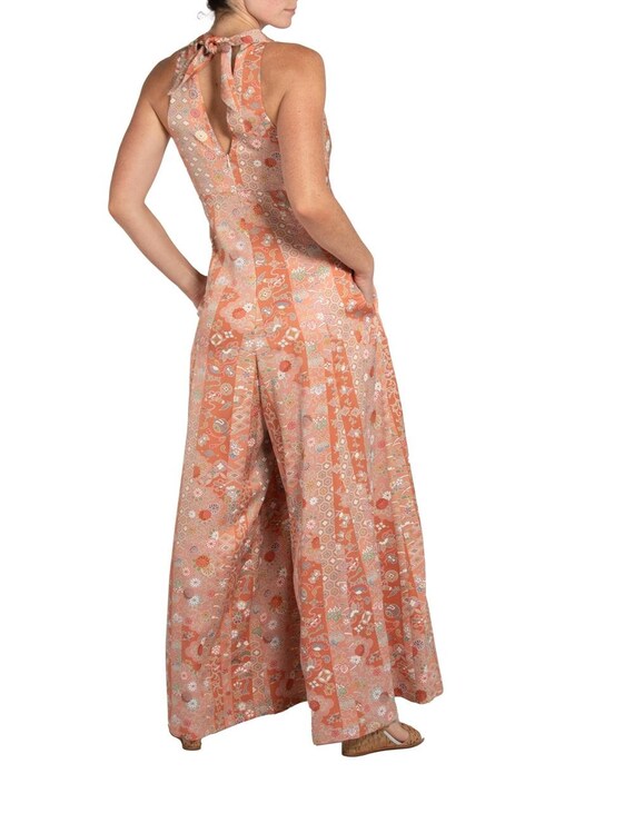 MORPHEW COLLECTION Copper Coral Japanese Kimono Silk … - Gem