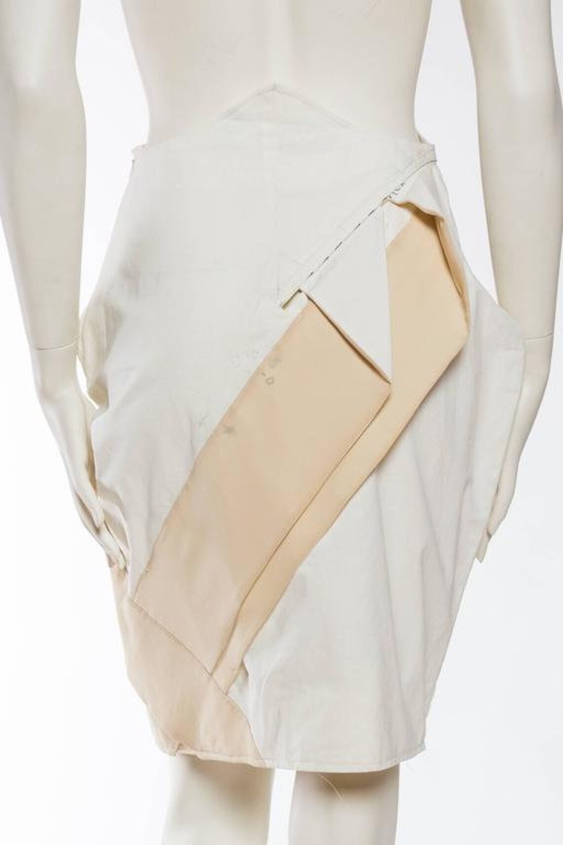 2000S JOHN GALLIANO Working Muslin Sample Skirt From Galliano's Archive ...