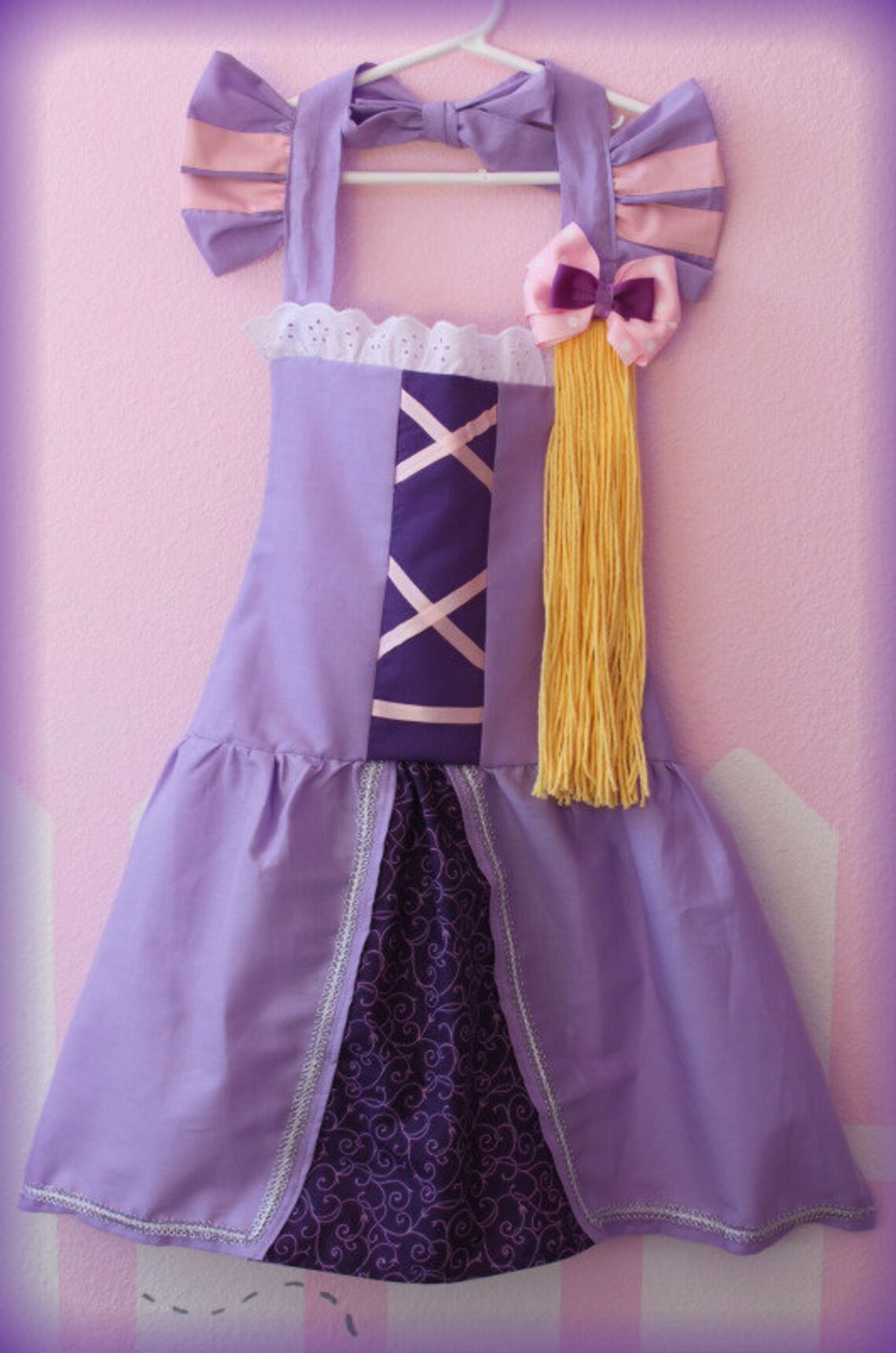 Tangled Rapunzel Princess Inspired Dress up Apron Princess | Etsy