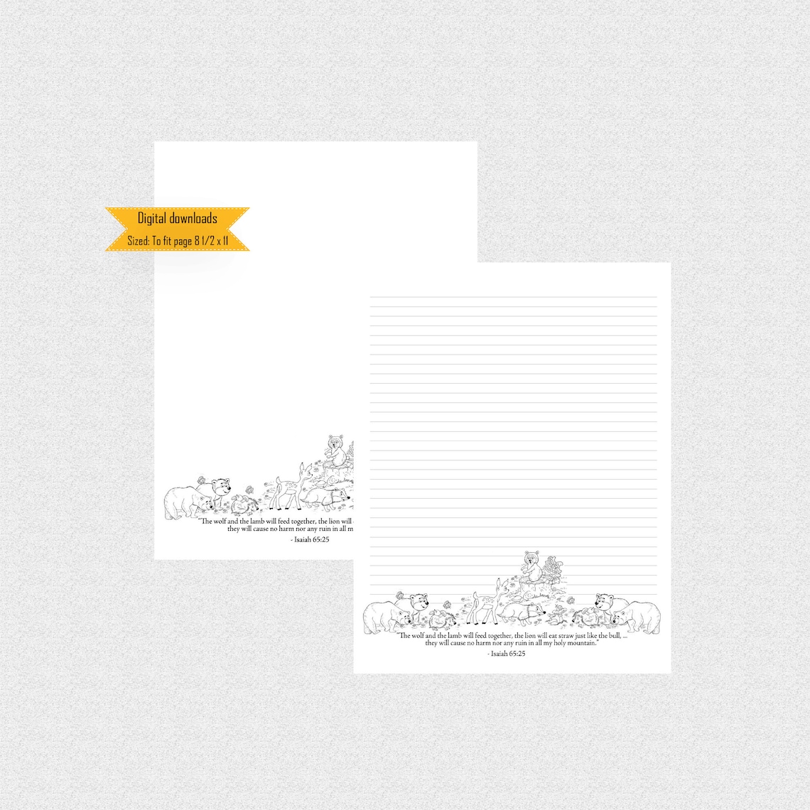 JW Letter Writing for Kids, Instant Downloads, Stationery - Etsy