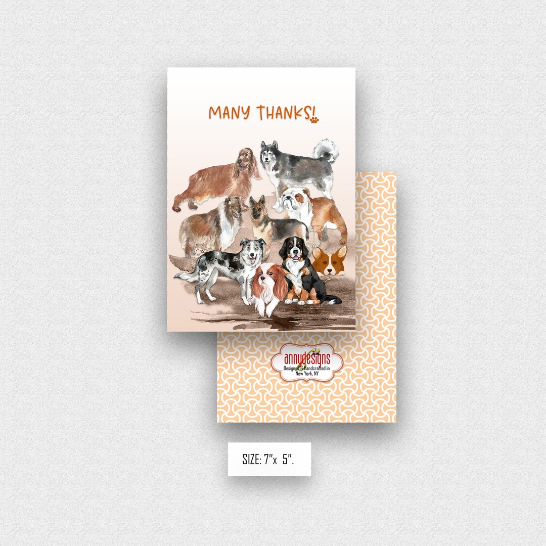 DOG Thank You, Appreciation - Etsy