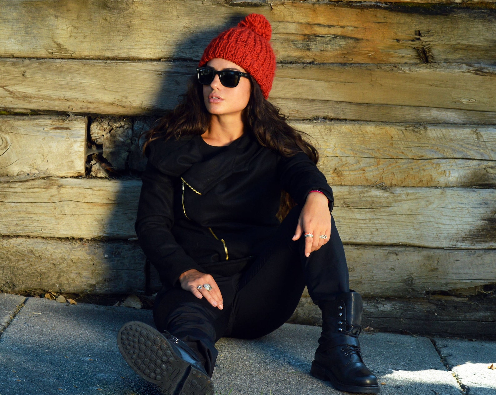 Cross Zip Jacket, Hooded Jacket, Asymmetrical Jacket, Black Coat ...