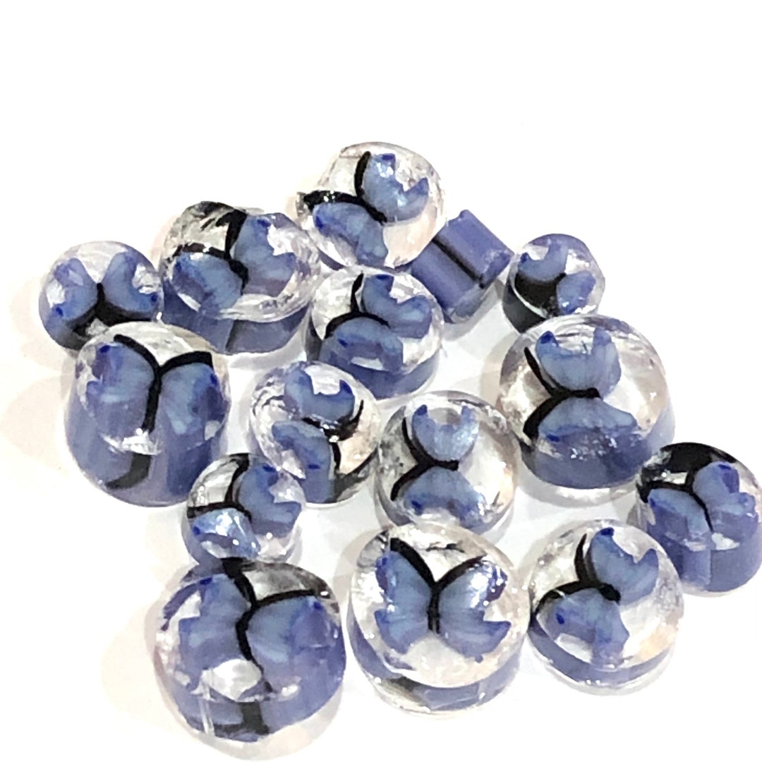 Periwinkle Butterfly COE104 Murrini - Etsy