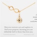 Infinity Compass Lariat,y Necklace,personalized Note Card,graduation ...