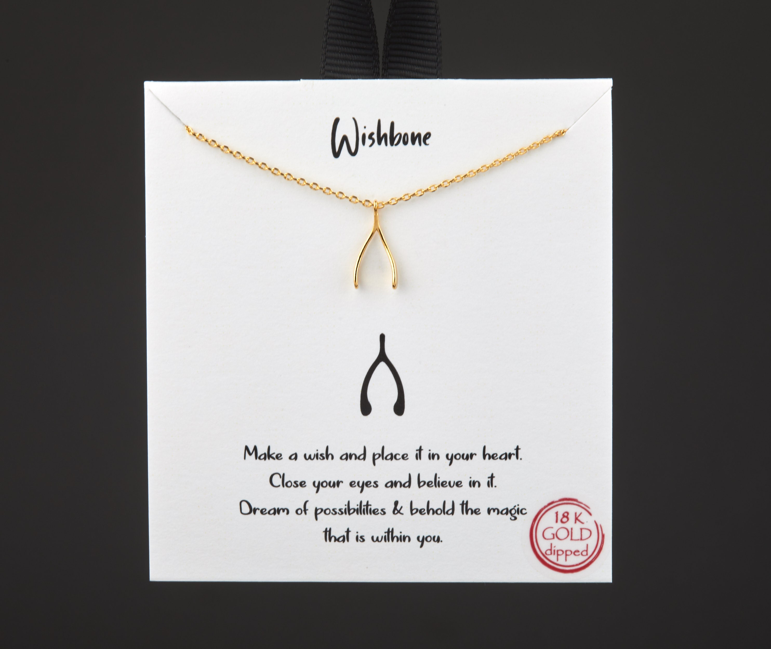 Wishbone necklace meaning store