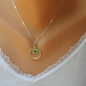 Compass Necklace,infinity Necklace,journey Necklace,teardrop Infinity ...