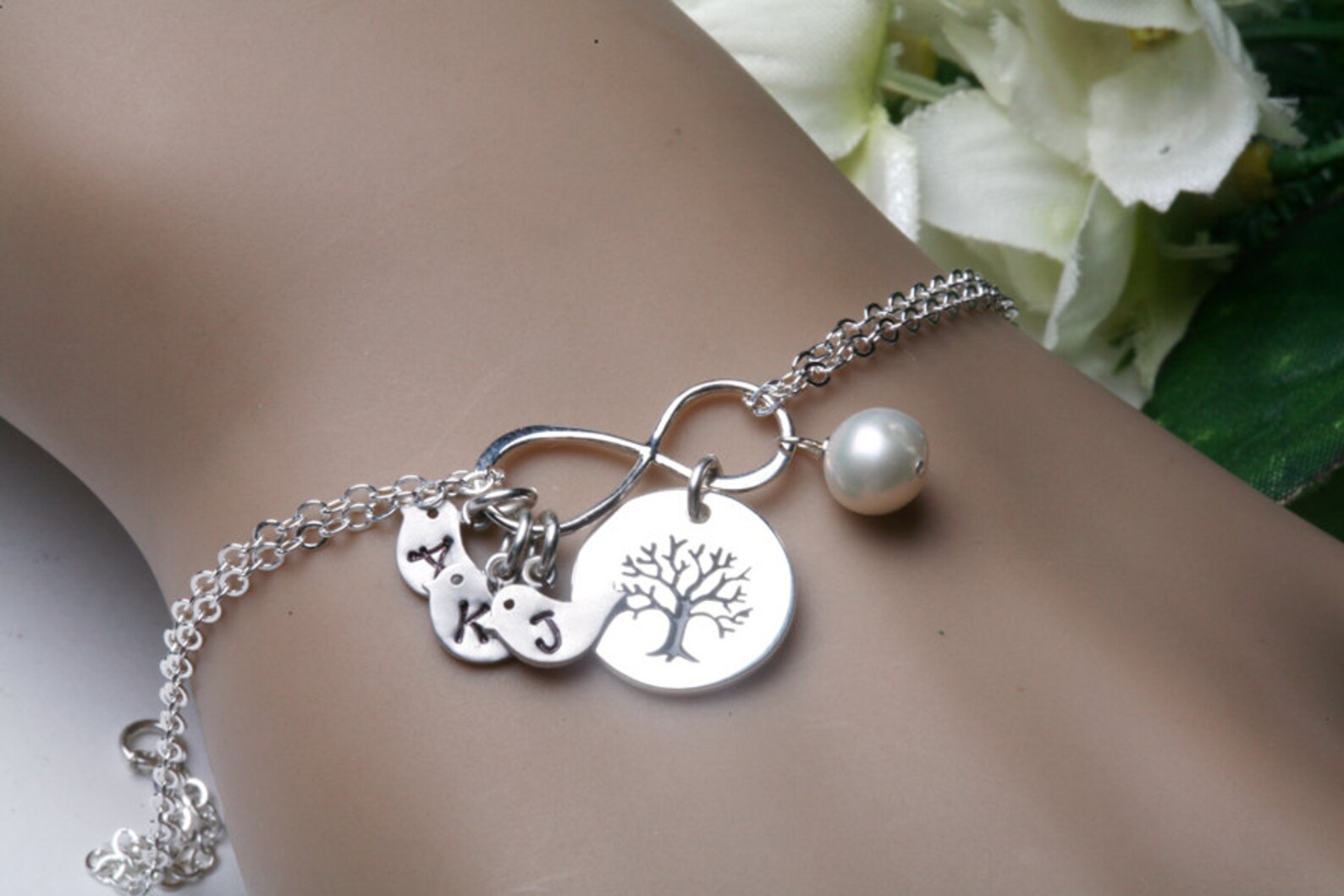 Family Tree Bracelettree of Life Braceletinfinity Love - Etsy