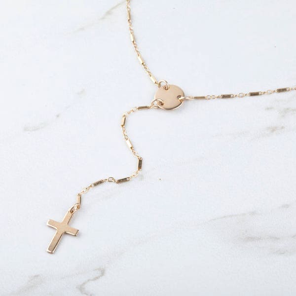 Cross Lariat - Etsy