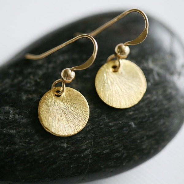 Dangle Coin Earrings - Etsy
