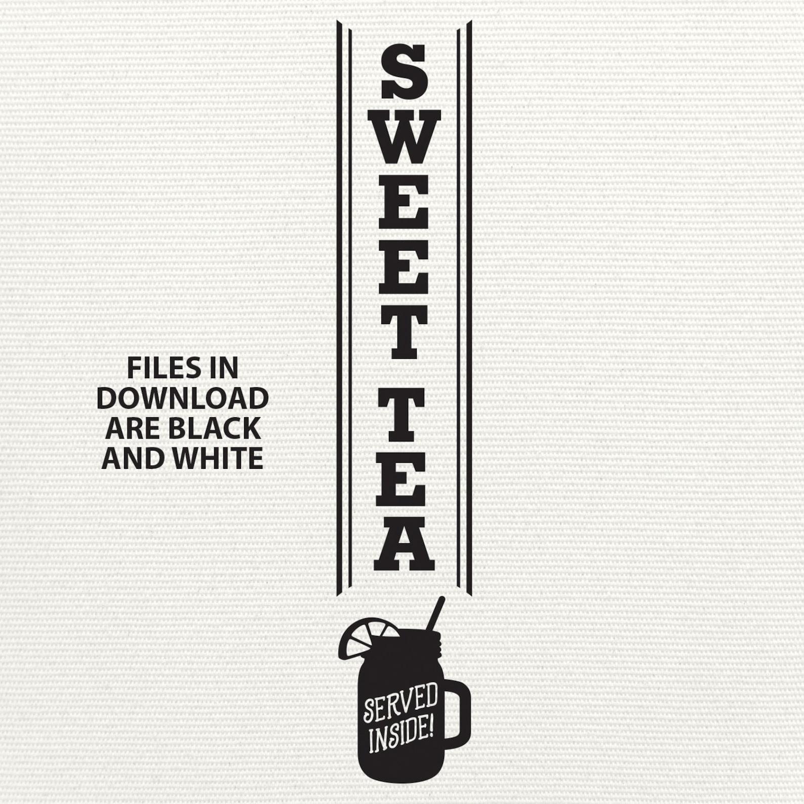 Sweet Tea Porch Sign Vertical Porch Sign Svg Sweet Tea Svg | Etsy