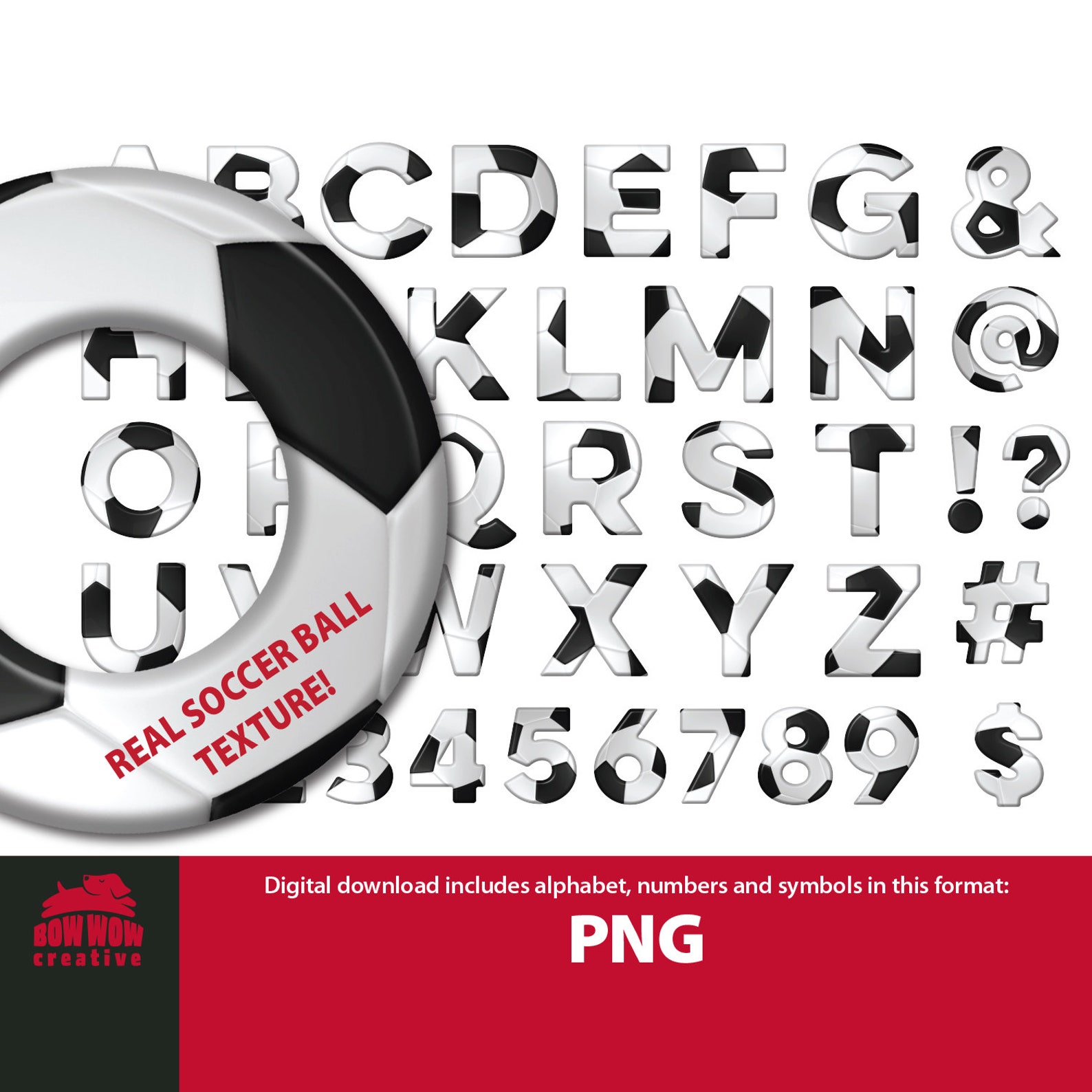 SOCCER ALPHABET Soccer Letters Soccer Abcs Soccer Numbers | Etsy