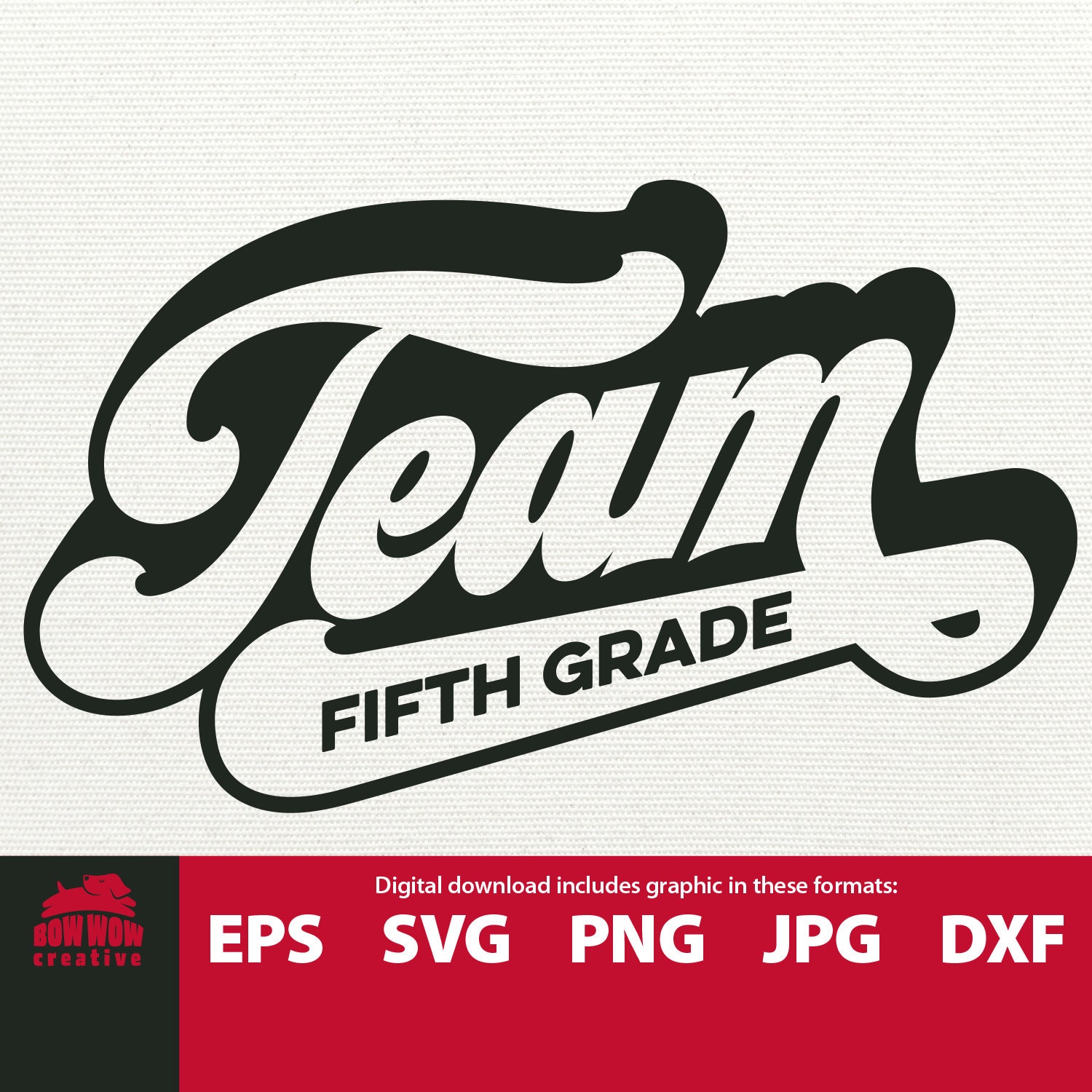 Team Fifth Grade Svg Fifth Grade Svg 5th Grade Svg Back to - Etsy Canada