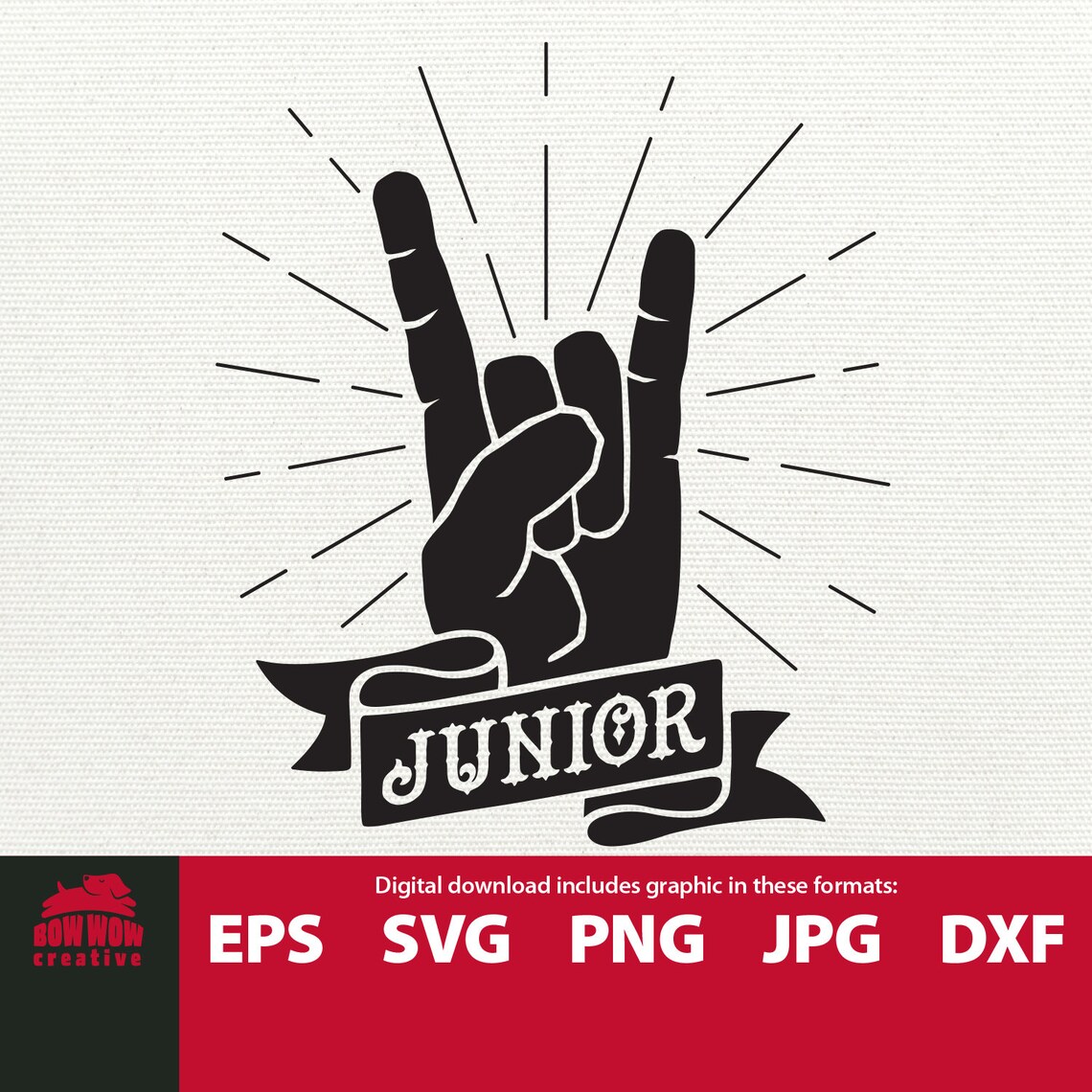 Rock on Junior Svg Junior Shirt Svg Junior Svg High School Svg - Etsy
