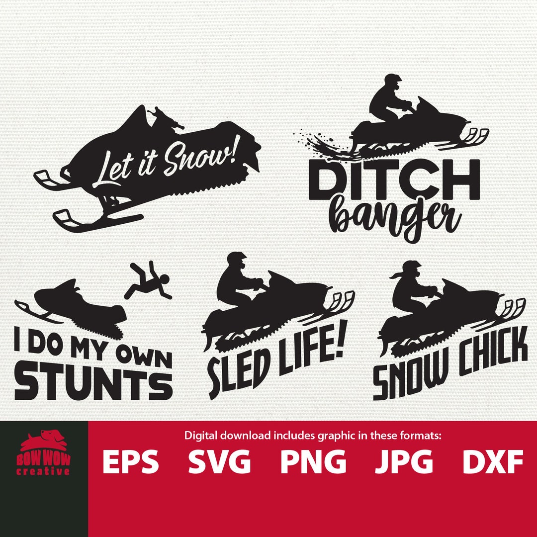 Snowmobile Svg Bundle Snowmobile Svg Snowmobile Clipart Snowmobiling ...