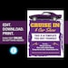 EDITABLE Cruise in Car Show Flyer Classic Car Meet up Event Poster ...