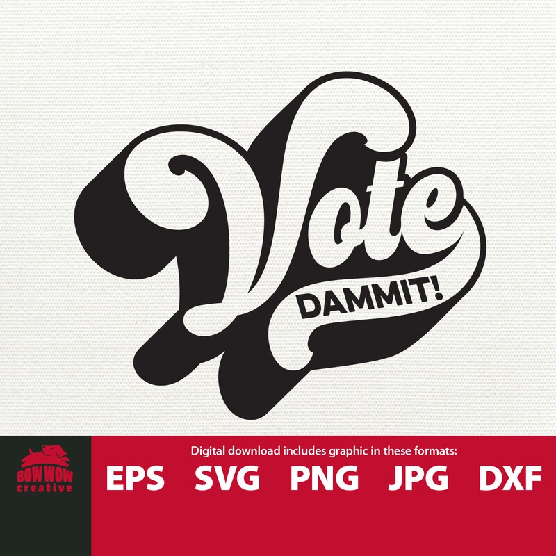 Vote Svg - Etsy