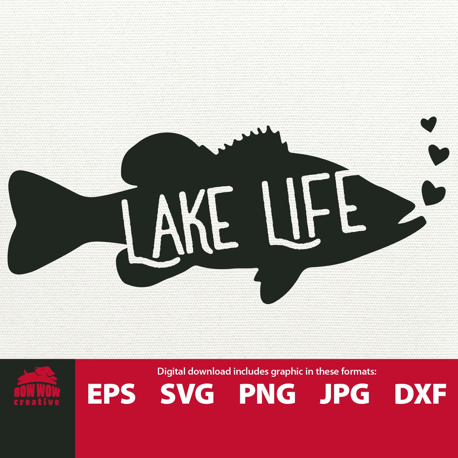 Lake Life Fish SVG Lake House Decor Life at the Lake Lake Sign - Etsy