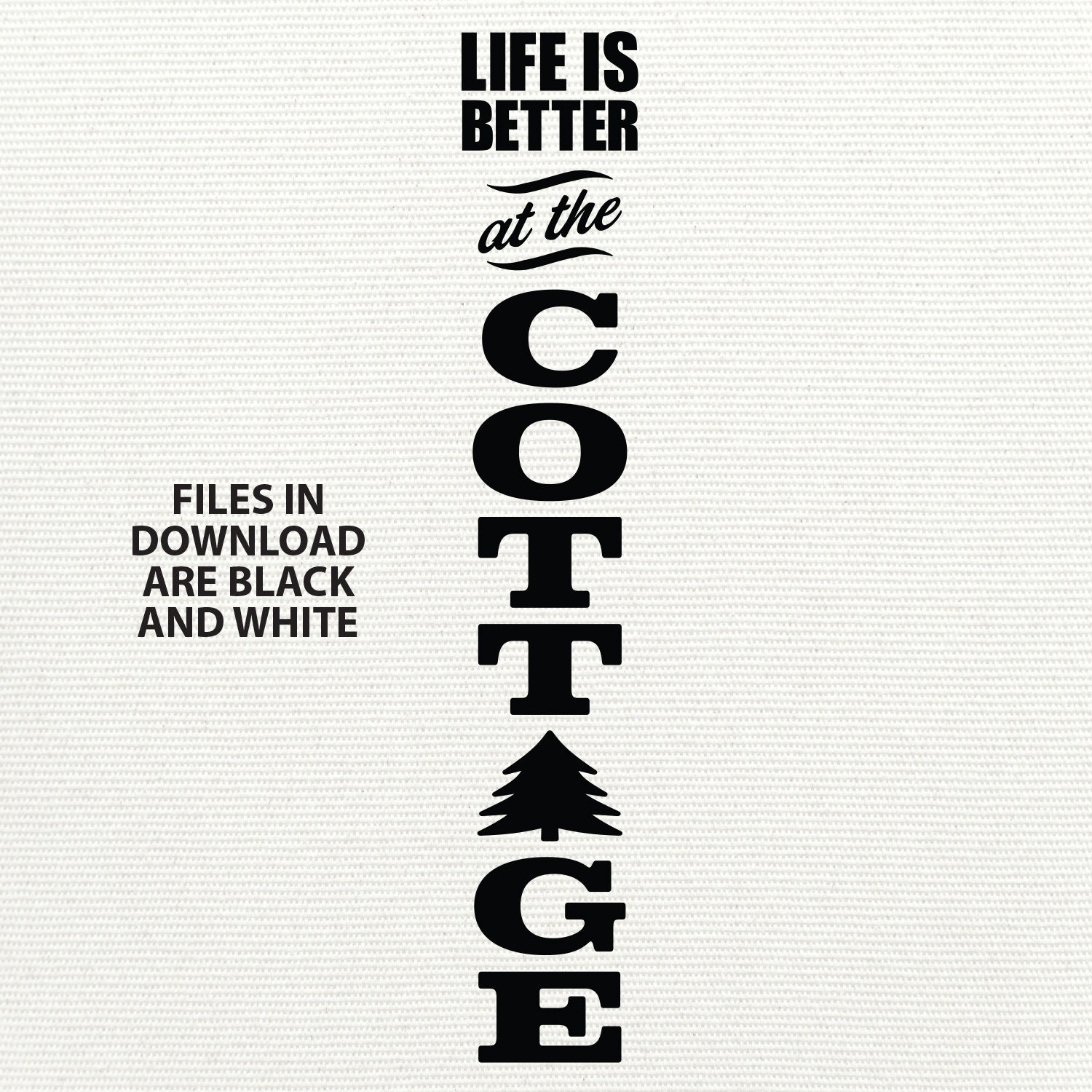 Life is Better at the Cottage SVG Cottage Porch Sign Svg - Etsy