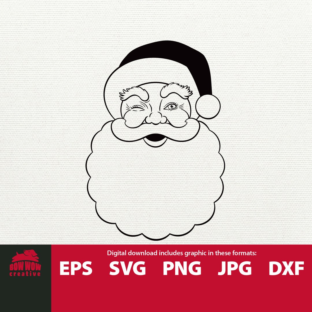 Vintage Santa Claus Svg Retro Santa Claus Svg Santa Svg Old Fashioned ...