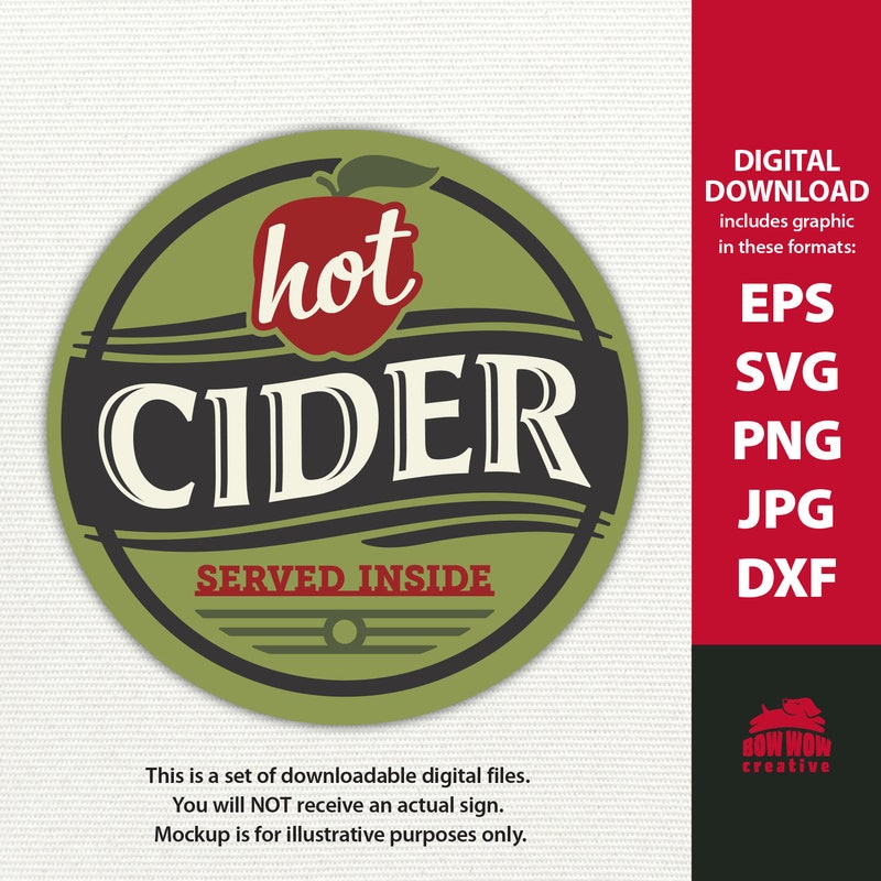 Hot Apple Cider Svg - Etsy