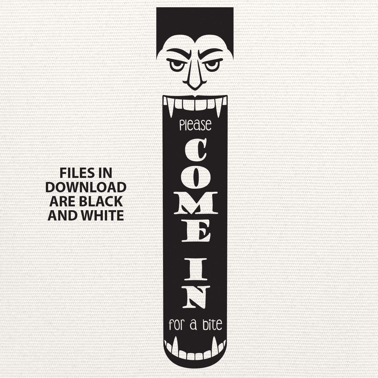 Vampire Welcome porch sign svg Halloween porch sign svg | Etsy