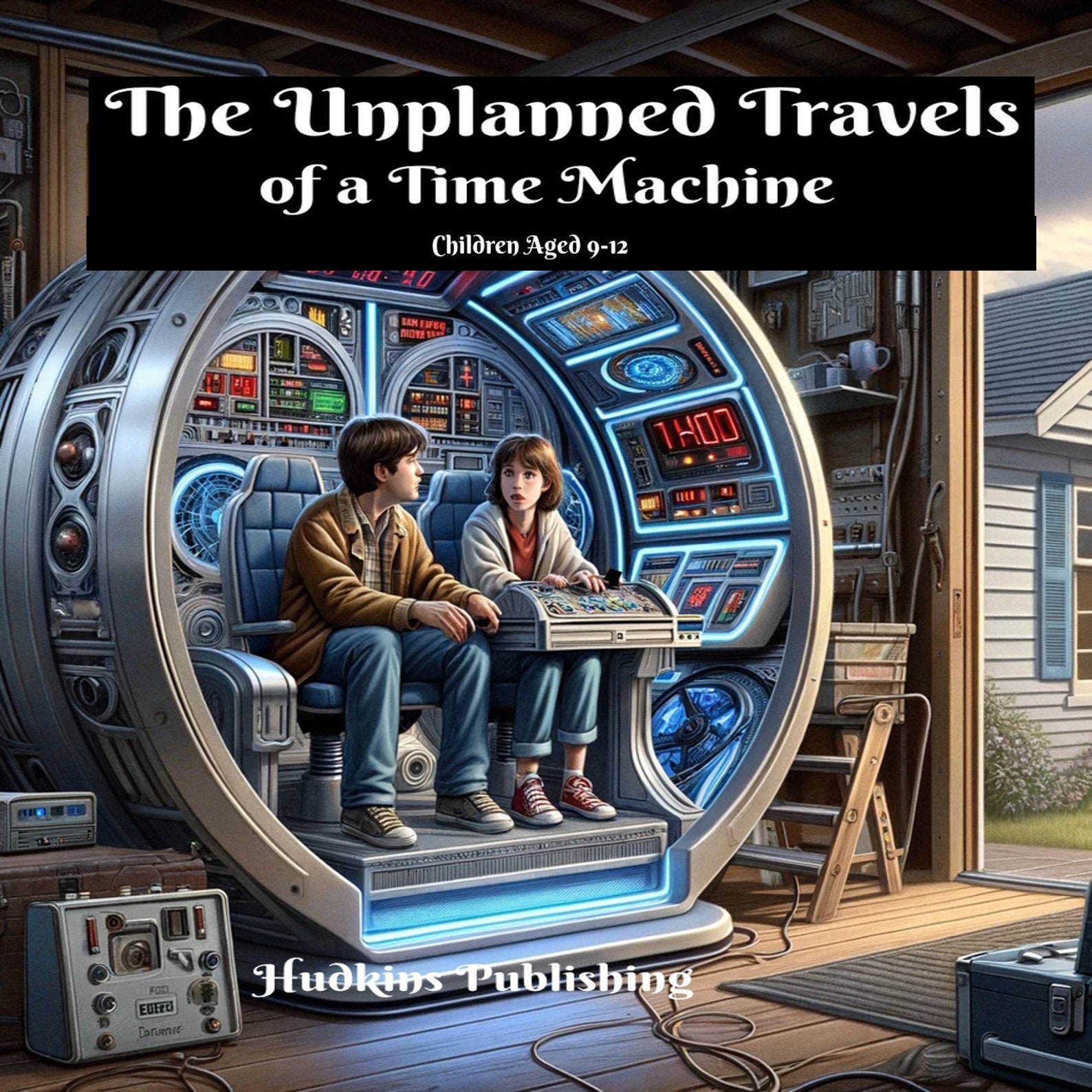 The Unplanned Travels of a Time Machine, Ages 9-12, Childrens Story ...