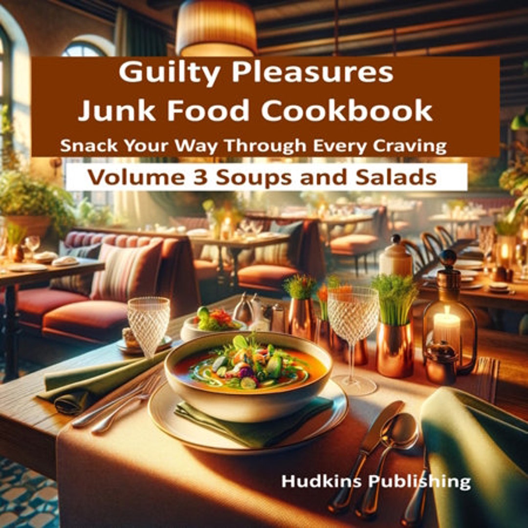 Guilty Pleasures Junk Food Cookbook: Volume 3 Soups and Salads, 77 ...
