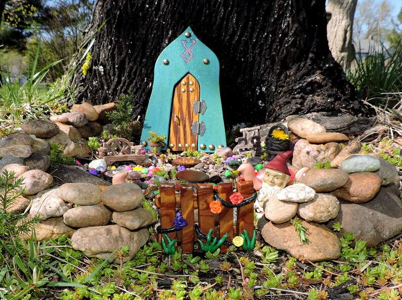 Fairy Garden Gate Miniature Garden Fence Faerie Supplies - Etsy